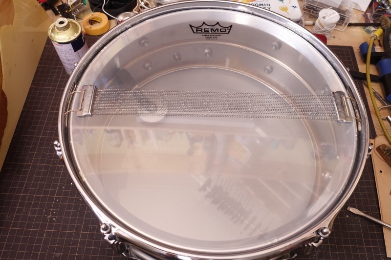 こいち時間 -koichizikan-: 「Ludwig LM400 Supraphonic（状態確認・調整）」