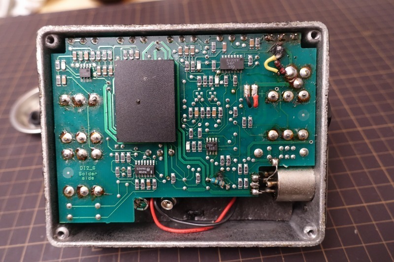 こいち時間 -koichizikan-: 「Tech21 SANSAMP BASS DRIVER DI（分解・修理）」