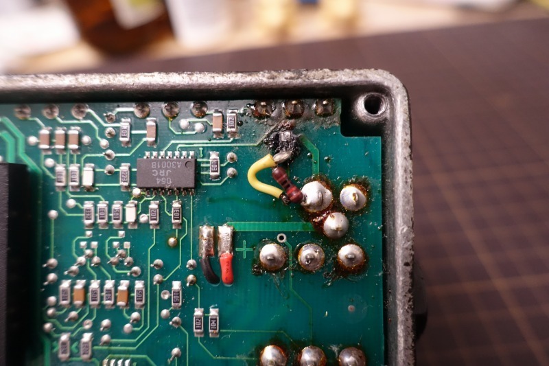 こいち時間 -koichizikan-: 「Tech21 SANSAMP BASS DRIVER DI（分解・修理）」