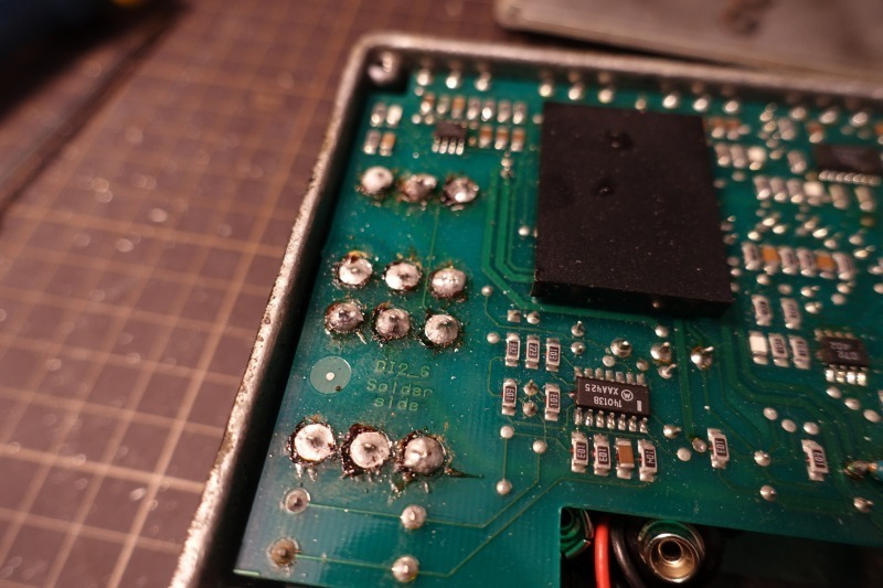 こいち時間 -koichizikan-: 「Tech21 SANSAMP BASS DRIVER DI（分解・修理）」