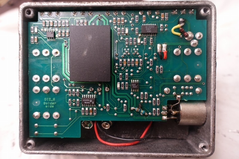 こいち時間 -koichizikan-: 「Tech21 SANSAMP BASS DRIVER DI（分解・修理）」