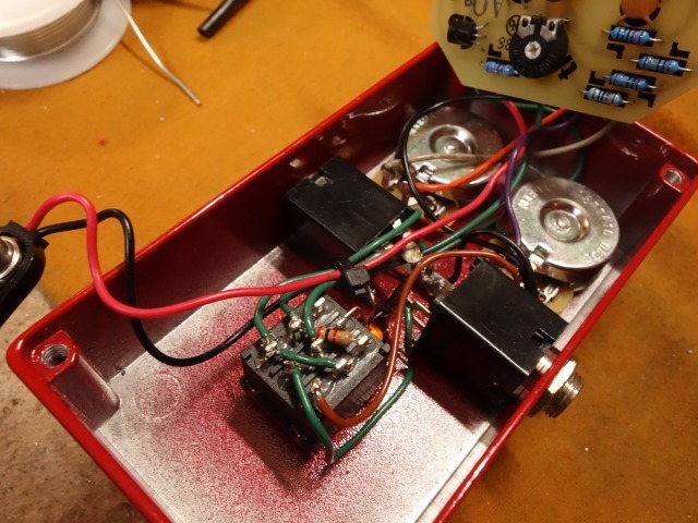 こいち時間 -koichizikan-: 「MXR Dyna Comp(LED取付・トゥルーバイパス化)」